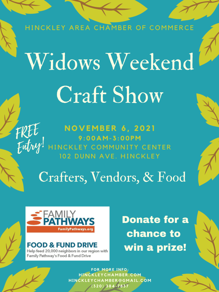 Widows Weekend Craft Show and Food/Fund Drive - Family Pathways